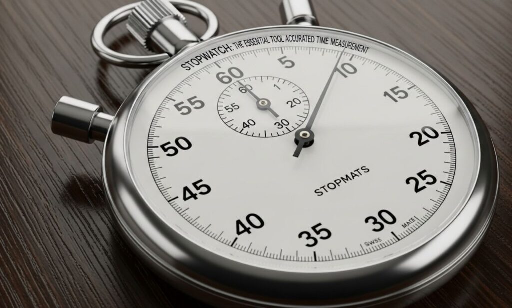 Stopwatch: The Essential Tool for Accurate Time Measurement
