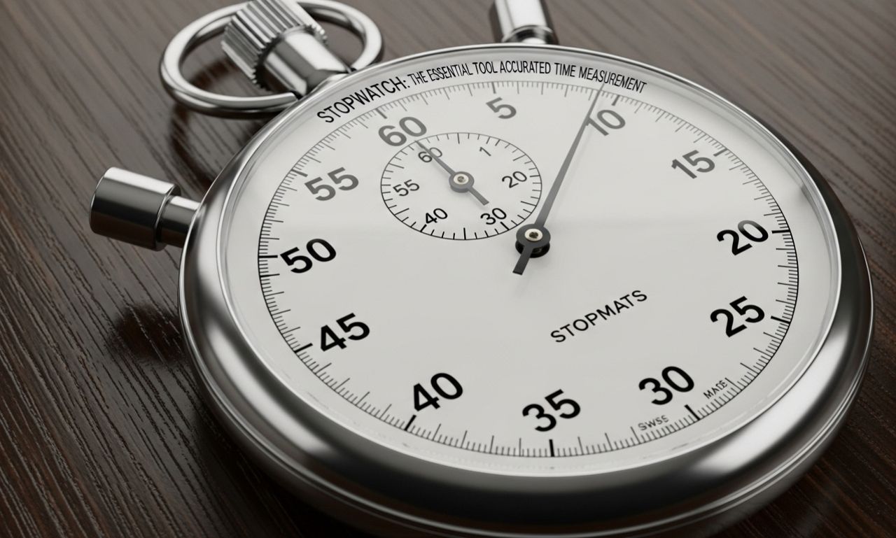 Stopwatch: The Essential Tool for Accurate Time Measurement