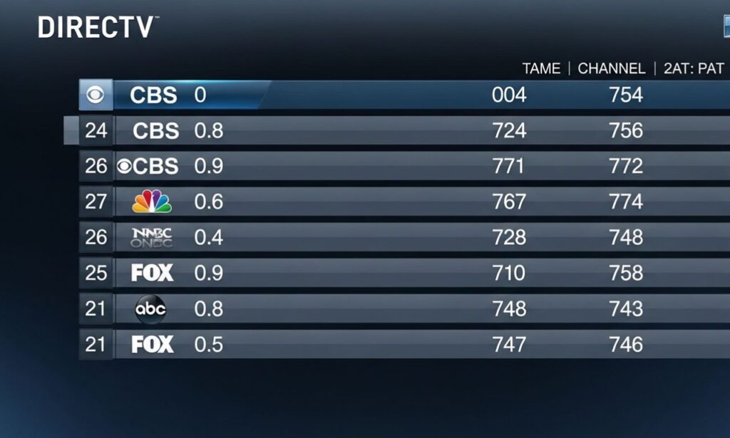 What Channel Is CBS on DIRECTV? Complete Channel Guide for Viewers